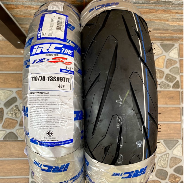IRC iZ-Ss ยางนอก Nmax 110/70-13 , 130/70-13 S99T TL | Shopee Thailand