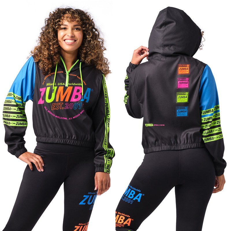 Zumba In Color Pullover Jacket (เสื้อแจ็คเก็ตออกกำลังกายซุมบ้า ...