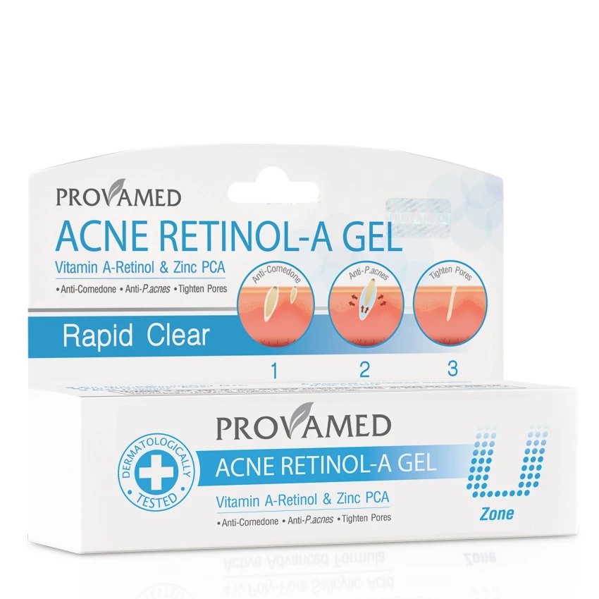 Provamed Acne Retinol-A Gel เจลแต้มสิว 10 g x 1 หลอด | Shopee Thailand