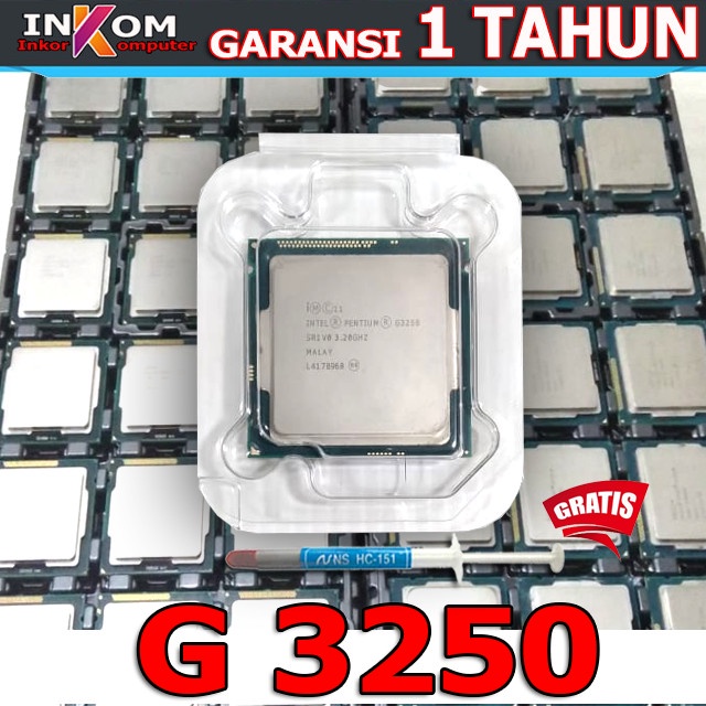 ซ็อกเก็ตหน่วยประมวลผล Intel Pentium G3250 LGA 1150 | Shopee Thailand
