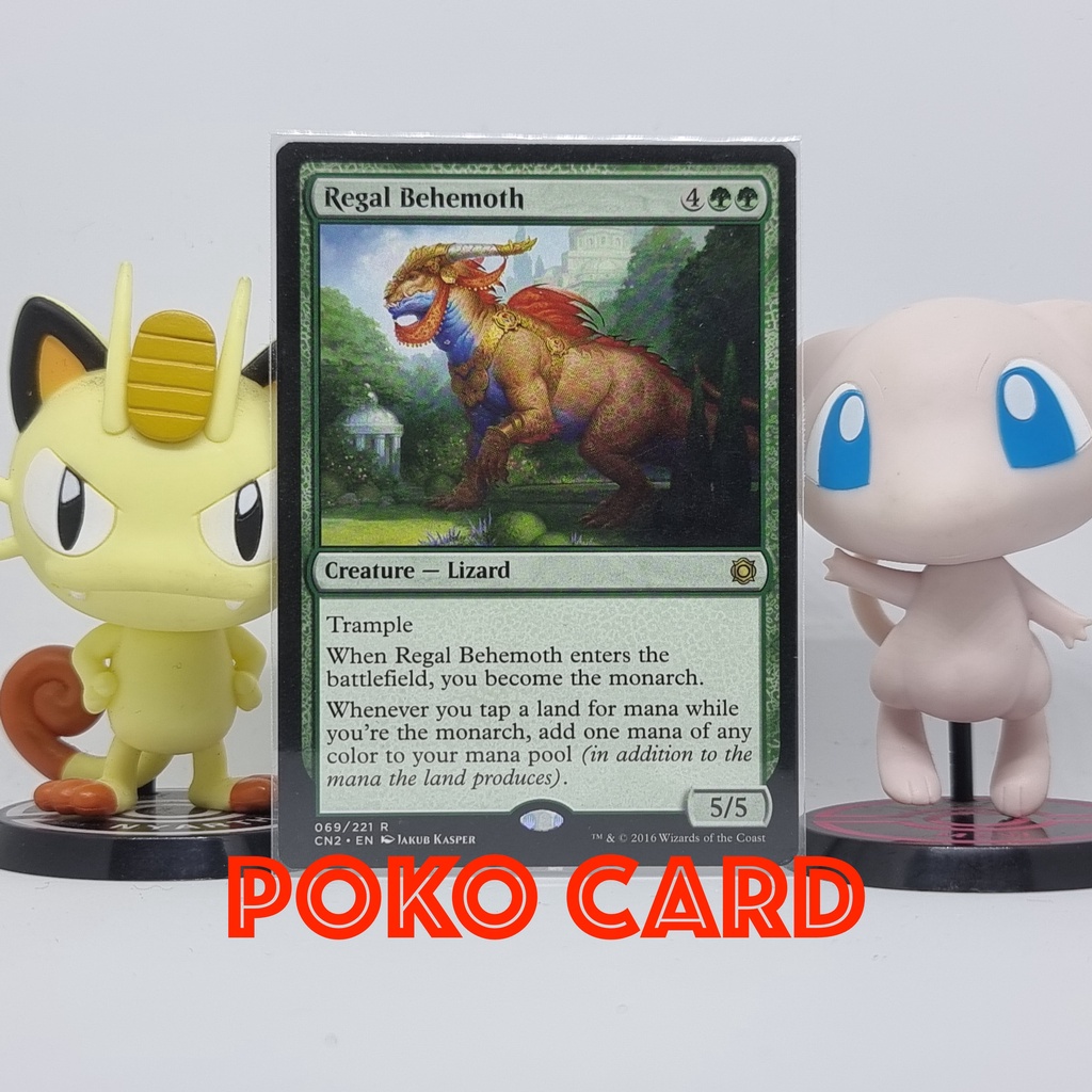 Regal Behemoth การ์ด Magic The Gathering ของแท้ จากชุด Conspiracy ...
