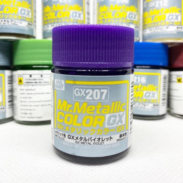 Mr.METALLIC COLOR GX สีโลหะ สีเมทาลิค กันดั้ม กันพลา gumdam gunpla ...