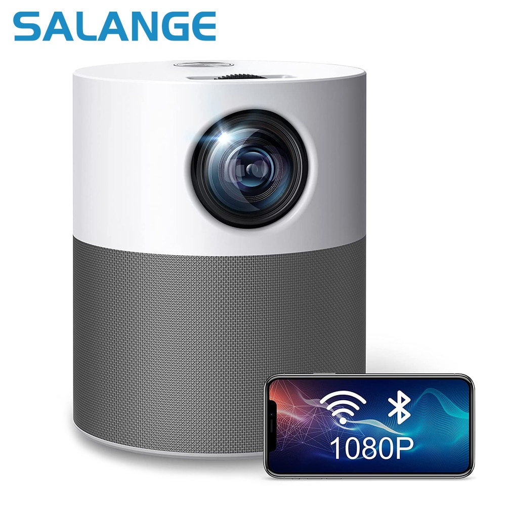 Salange Projector Full HD 1080P Native 1920x1080 Android Bluetooth Home ...