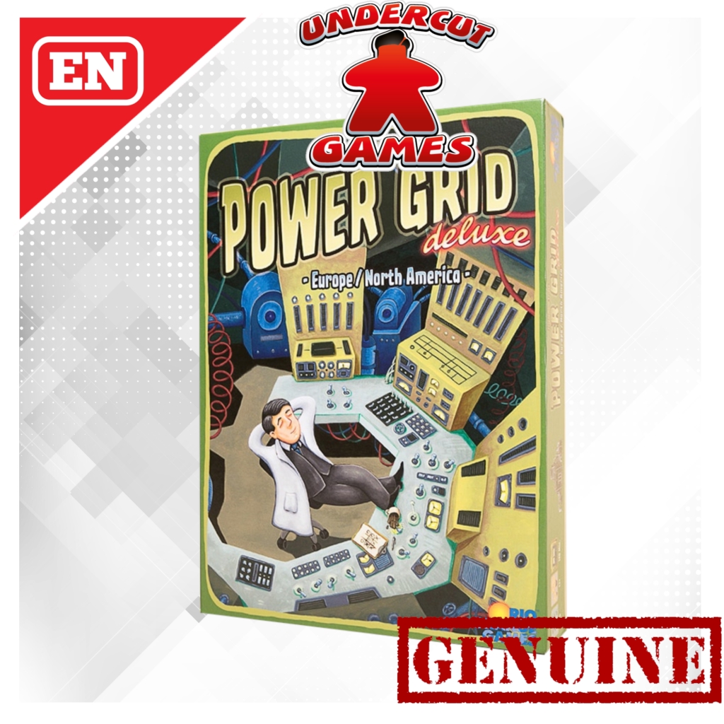 【Board Game】【Damaged】 Power Grid Deluxe: Europe/North America (2014 ...