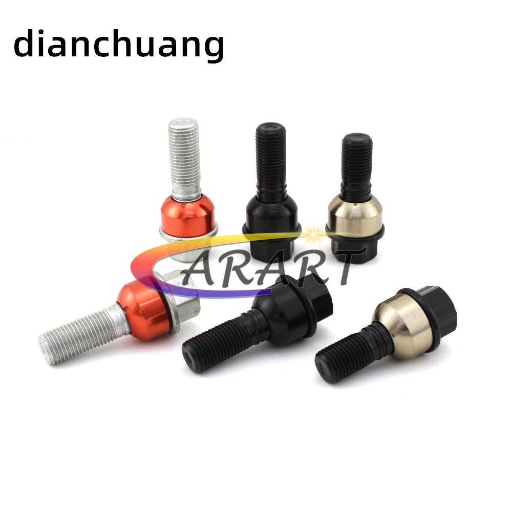 M14*1.5 รถยางล้อ Lug Nut Bolts สําหรับ Audi Q7 Volkswagen forTouareg ...