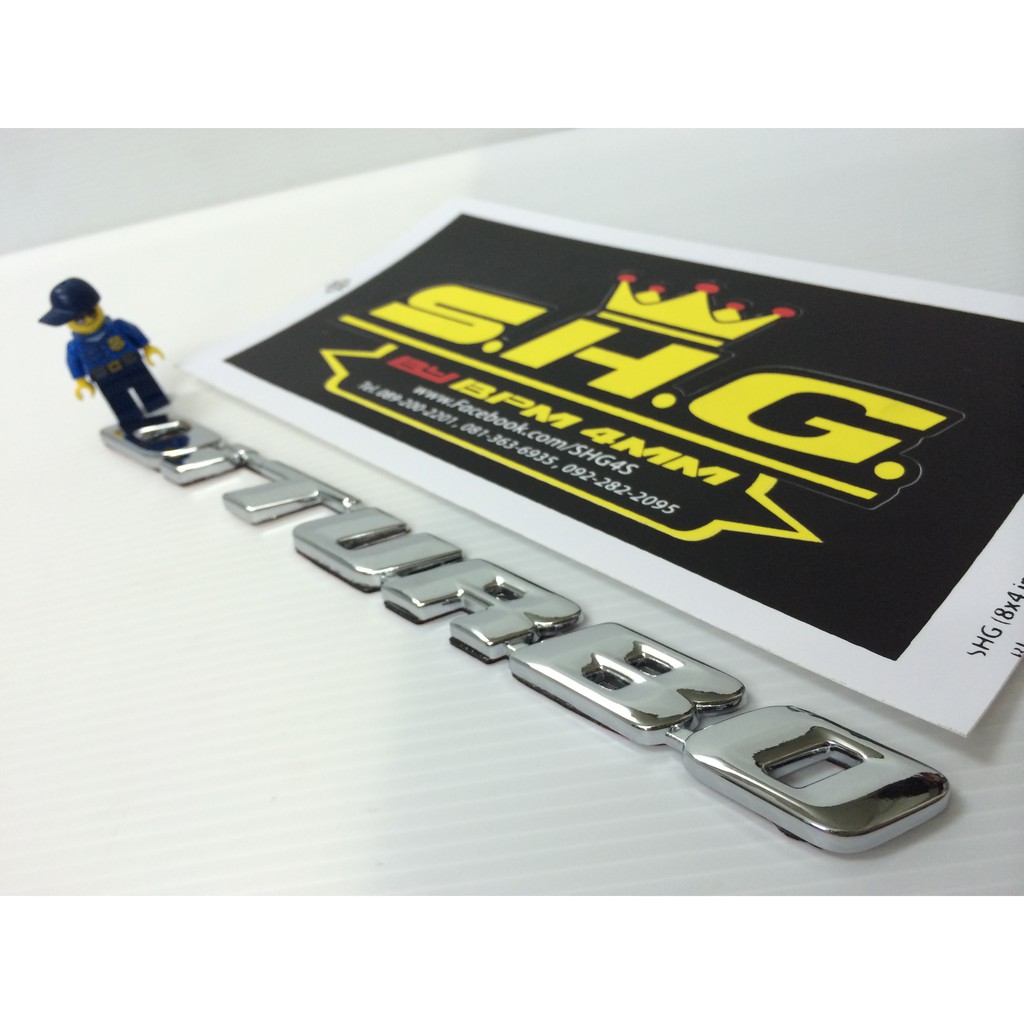 ตัวหนังสือ Di-Turbo ชุบ D-max 03(เก่า) เทียม | Shopee Thailand