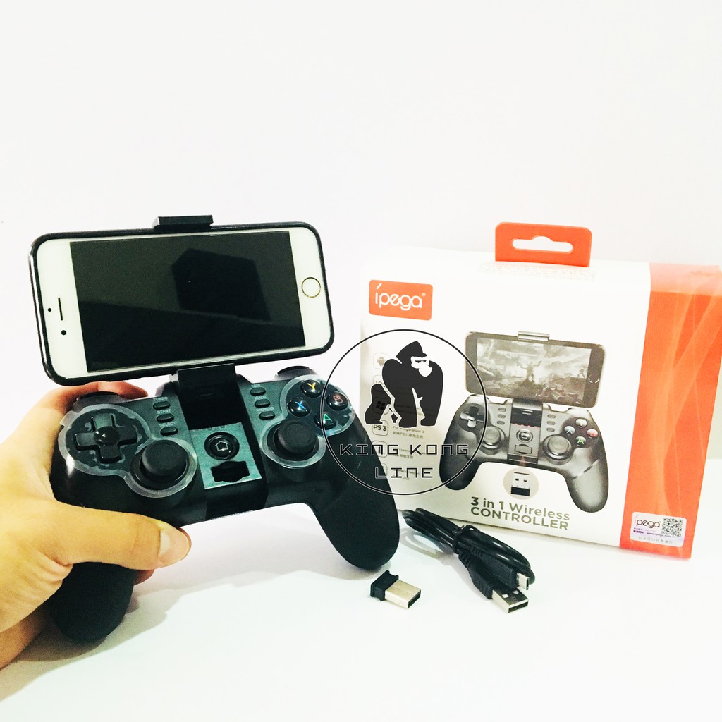 Ipega PG 9076 เกมแพดจอยสติ๊กควบคุมเกมแบบไร้สายเชื่อมต่อบลูทูธ | Shopee ...