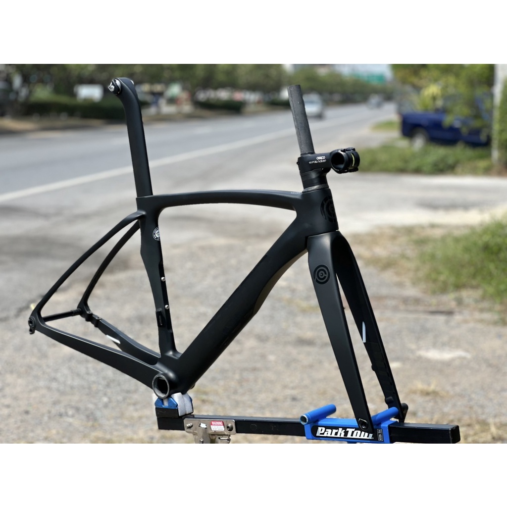 (โค๊ดส่วนลด) เฟรมเสือหมอบคาร์บอน CEEPO MAMBA-R DISC พร้อม Stem หลักอาน ...