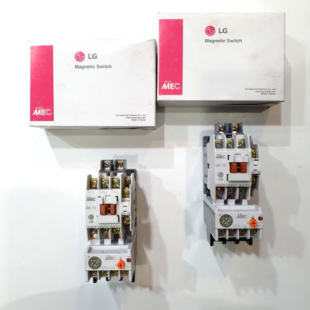 แมกเนติคยี่ห้อ LG รุ่น GMC-18 (AC100V) พร้อม Overload GTH-22 | Shopee ...