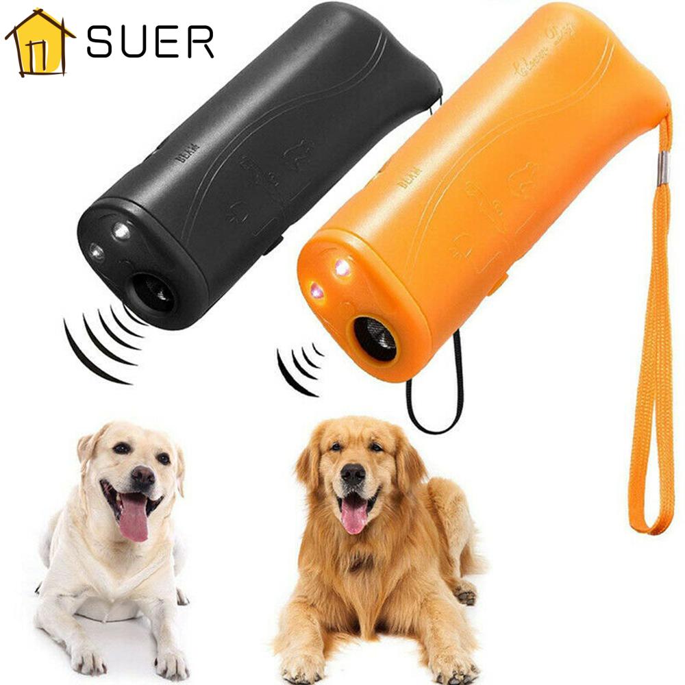 SUER Hot 3 in 1 Dogs Anti-barking Dog Repellent Pet Training Device ...