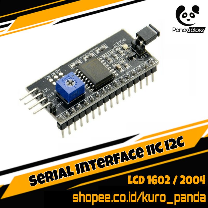 Lcd 1602 I2C 2004 IIC 16x2 20x4 ARDUINO Interface Series | Shopee Thailand