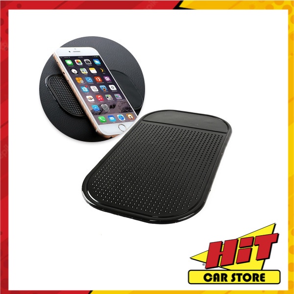 แผ่นเจลกันลื่น สำหรับยึดติดมือถือ และสิ่งของอื่นๆ บนคอนโซลในรถยนต์ hitcar | Shopee Thailand