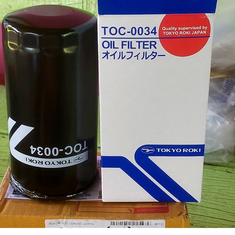 TOC-0034 ∙ ไส้กรองเครื่อง TOKYO ROKI D-MAX อีซูซุดีแมกซ์ คอมมอนเรล(ยาว ...