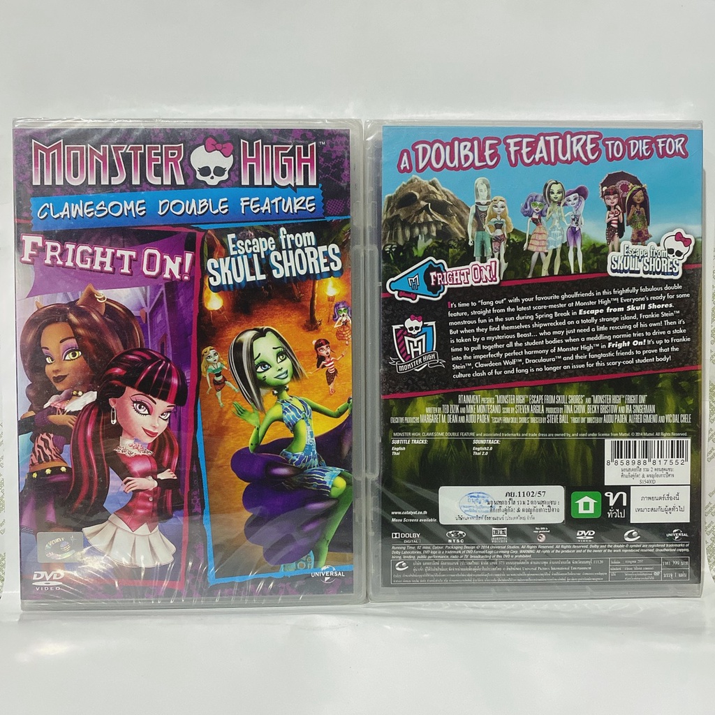 Media Play Monster High Clawesome Double Feature : Fright On & Escape ...