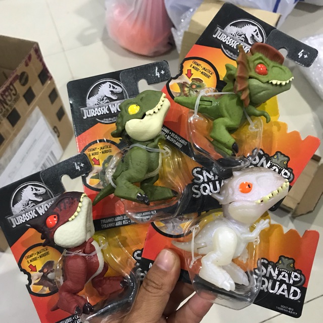Pre-order Jurassic World Snap Squad - Wave 2 (Set of 4) | Shopee Thailand