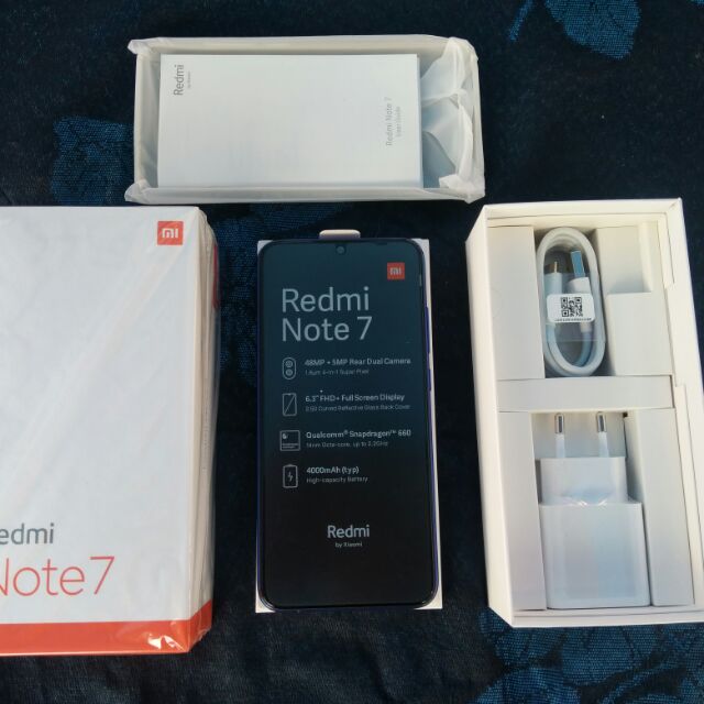 Xiaomi Redmi Note7 ใหม่100%แค่กรีดซีลมาเช็คของ | Shopee Thailand