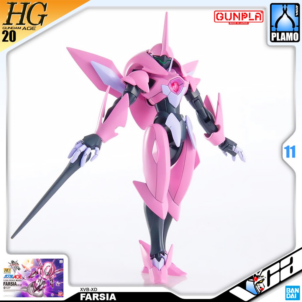 ⭐️ BANDAI GUNPLA HIGH GRADE AGE HGGA HG 1/144 FARSIA ประกอบ หุ่นยนต์ ...