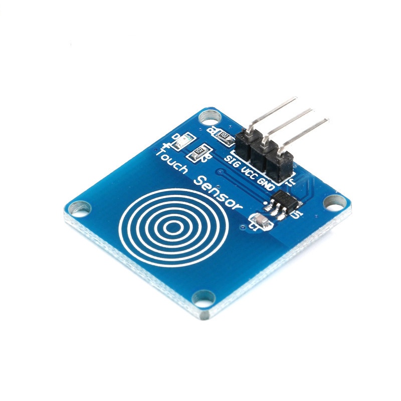 โมดูลสวิตช์สัมผัส Ttp223 Ttp223b Capacitive 1 ช่อง Touch Sensor Button 