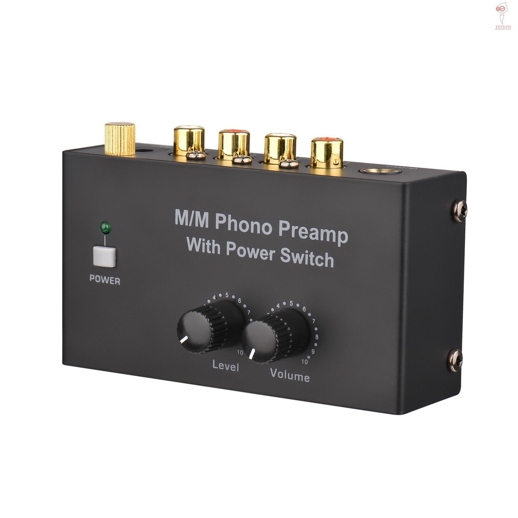 [XSTH] พรีแอมป์ M/M Phono พร้อมสวิตช์พาวเวอร์ พรีแอมป์ กะทัดรัดพิเศษ ...