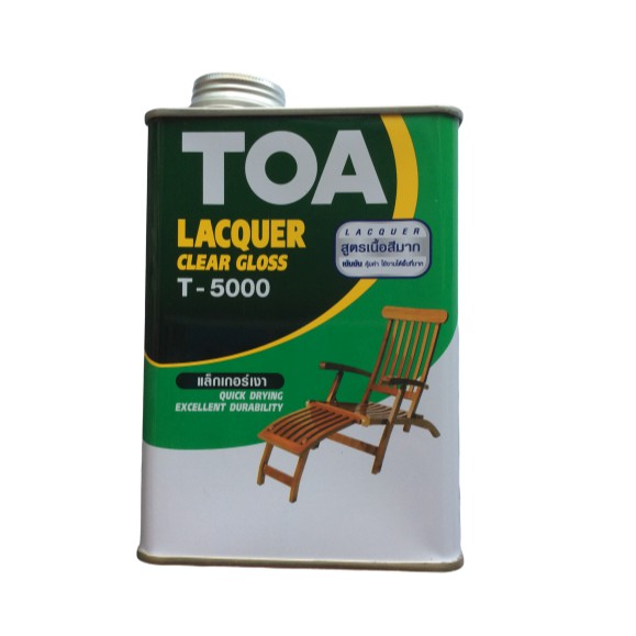 แลคเกอร์เงา TOA T-5000 ขนาด 0.946 ลิตร สำหรับภานใน | Shopee Thailand
