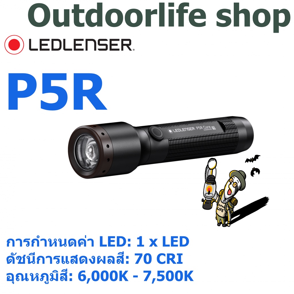 ไฟฉาย LED Lenser P5R Core Box TLL-502178 | Shopee Thailand