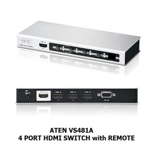 ATEN VS481A HDMI Switch สวิทช์สลับสัญญาณภาพ HDMI 4 input ออก 1 output ...