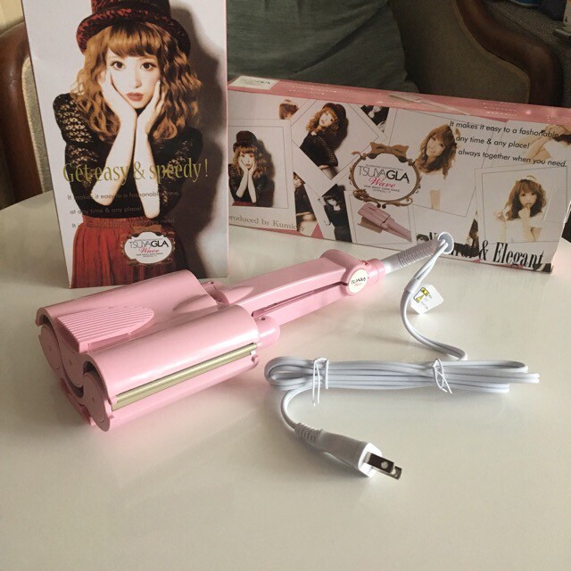 Tsuyagla Wave เครื่องม้วนผมลอนมาม่า 32mm ราคาถูกมาก | Shopee Thailand
