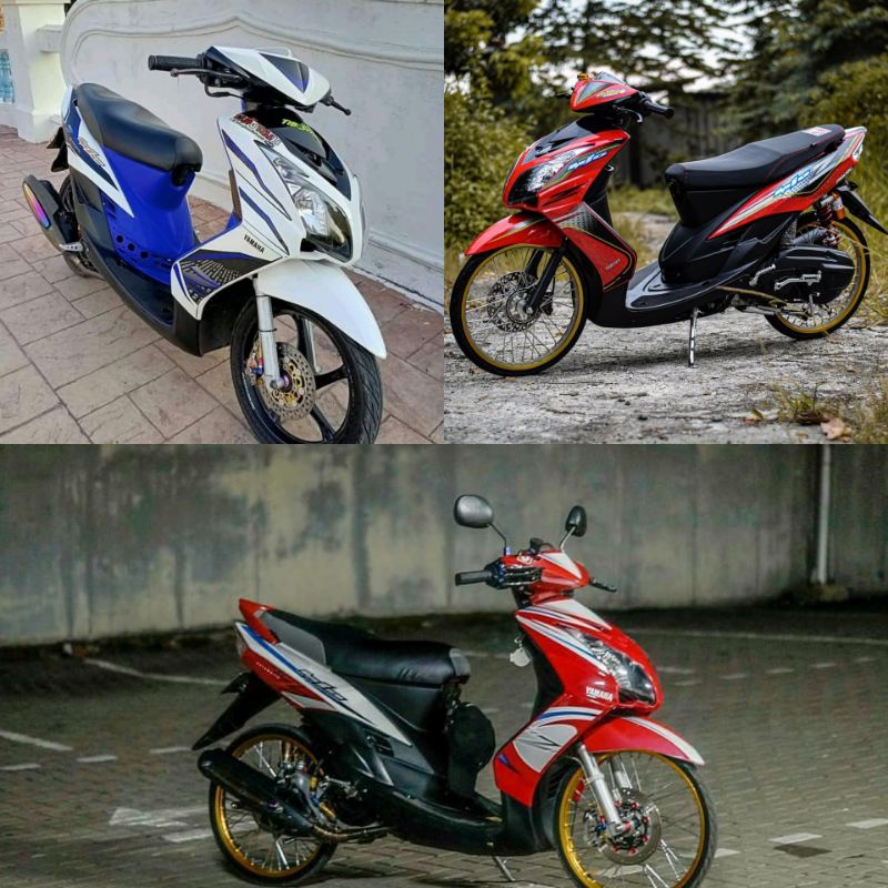 สติกเกอร์ ลาย mio soul Z/sticker mio soul mx Thailand สําหรับติดตกแต่ง ...