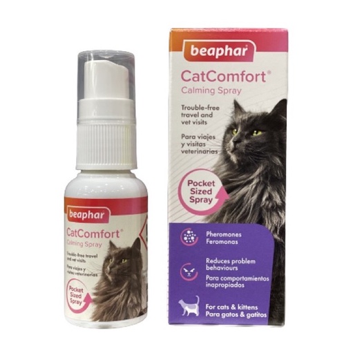 Beaphar Cat Comfort Calming Spray สเปรย์แมวผ่อนคลาย ฟีโรโมนแมว ใช้ฉีด ...