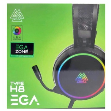 EGA TYPE H8 Gaming Heaset หูฟังเกมมิ่ง 7.1 Spectrum LED | Shopee Thailand