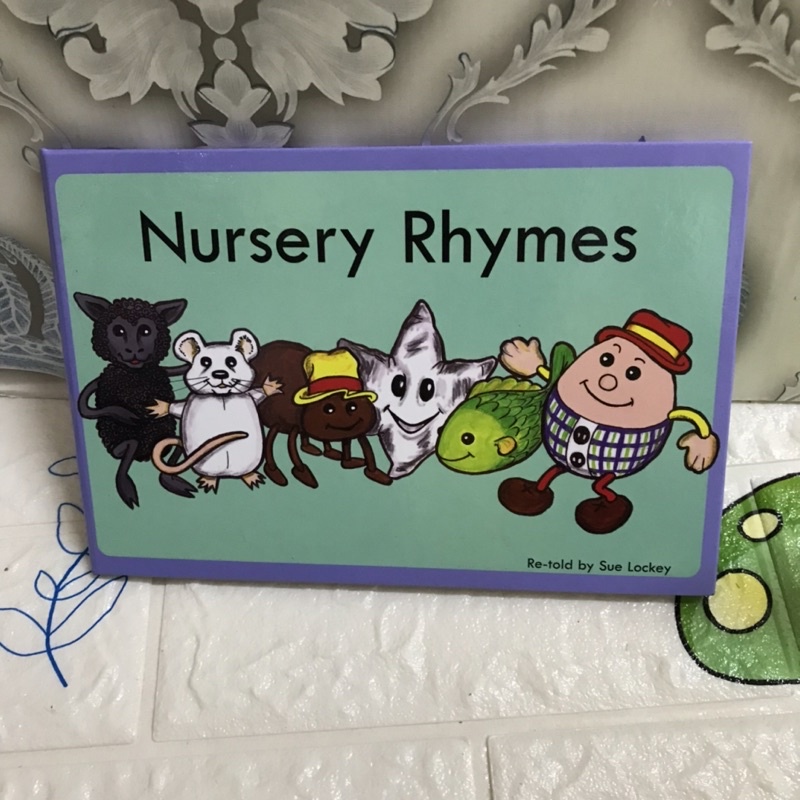 Nursery Rhymes ปกแข็งสีเขียว(มือสอง)-be2 | Shopee Thailand