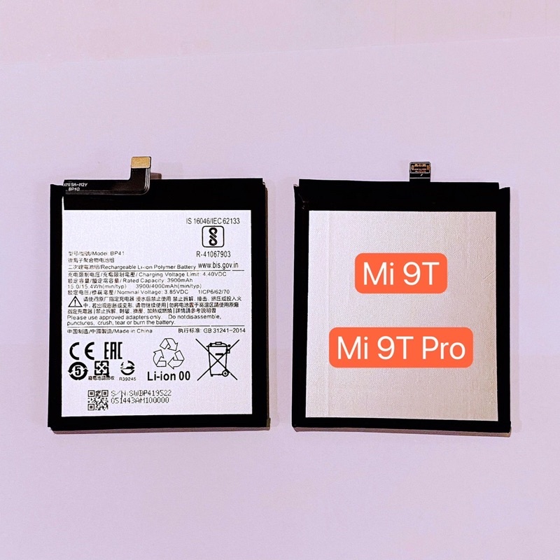 แบตเตอรี่(Battery ) Mi 9T / Mi 9T Pro / BP40 / BP41 ( 3900mAh) | Shopee ...