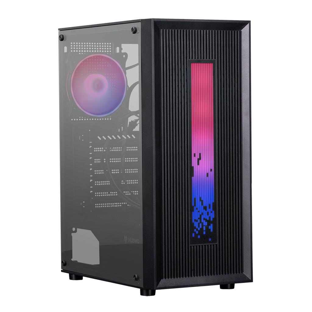 (NPC-330) CASE (เคสเกมมิ่ง) NUBWO รุ่น NPC-330 OBELIX ARGB Gaming Case ...
