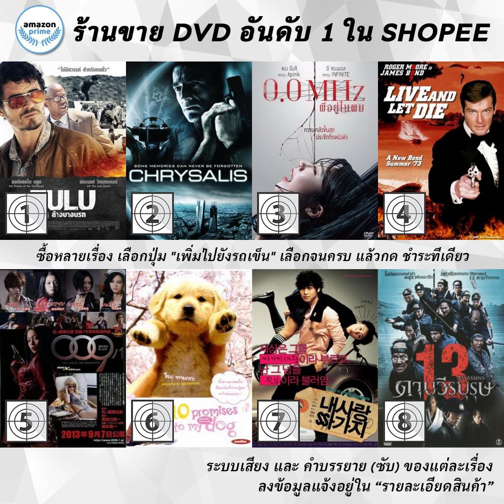DVD แผ่น ZULU | คนระห่ำเปลี่ยนสมองลุยChrysalis | 0.0 Mhz | Live and Let Die | 009-1 The End Of ...