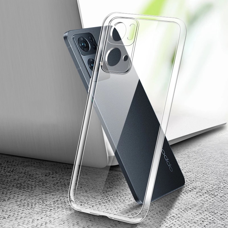 เคสโรศัพท์มือถือ สีใส กันกระแทก กันกล้อง สำหรับ Oppo A60 A98 5g A78 4g