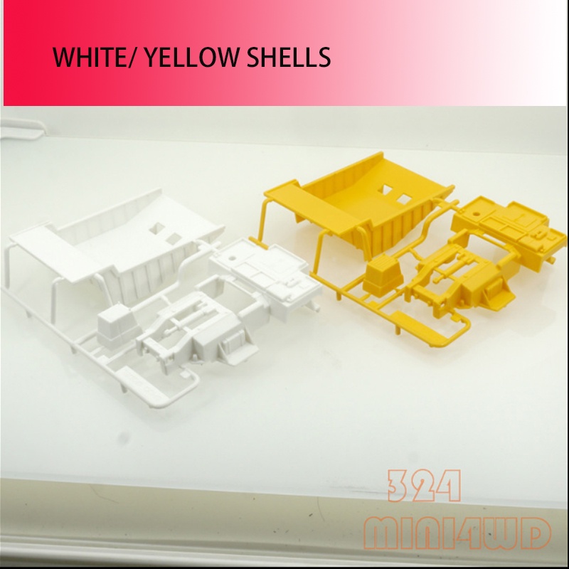 Self-made พลาสติก MAMMOTH DUMP รถบรรทุกเปลือกสําหรับ Tamiya Mini 4wd ...