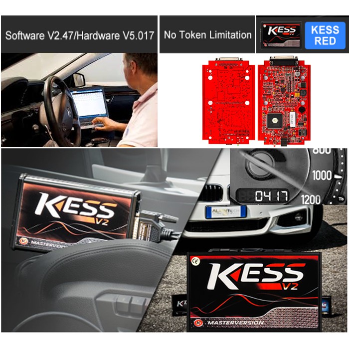 Kess V2 V2.47 ECU Programmer ECU Tuning Kess V2 V2.47 เครื่องมือโปรแกรม ...