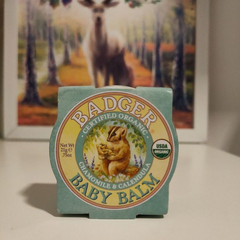 Badger Baby Balm บาล์มทาผิวสำหรับเด็กจาก Badger, Chamomile & Calendula ...