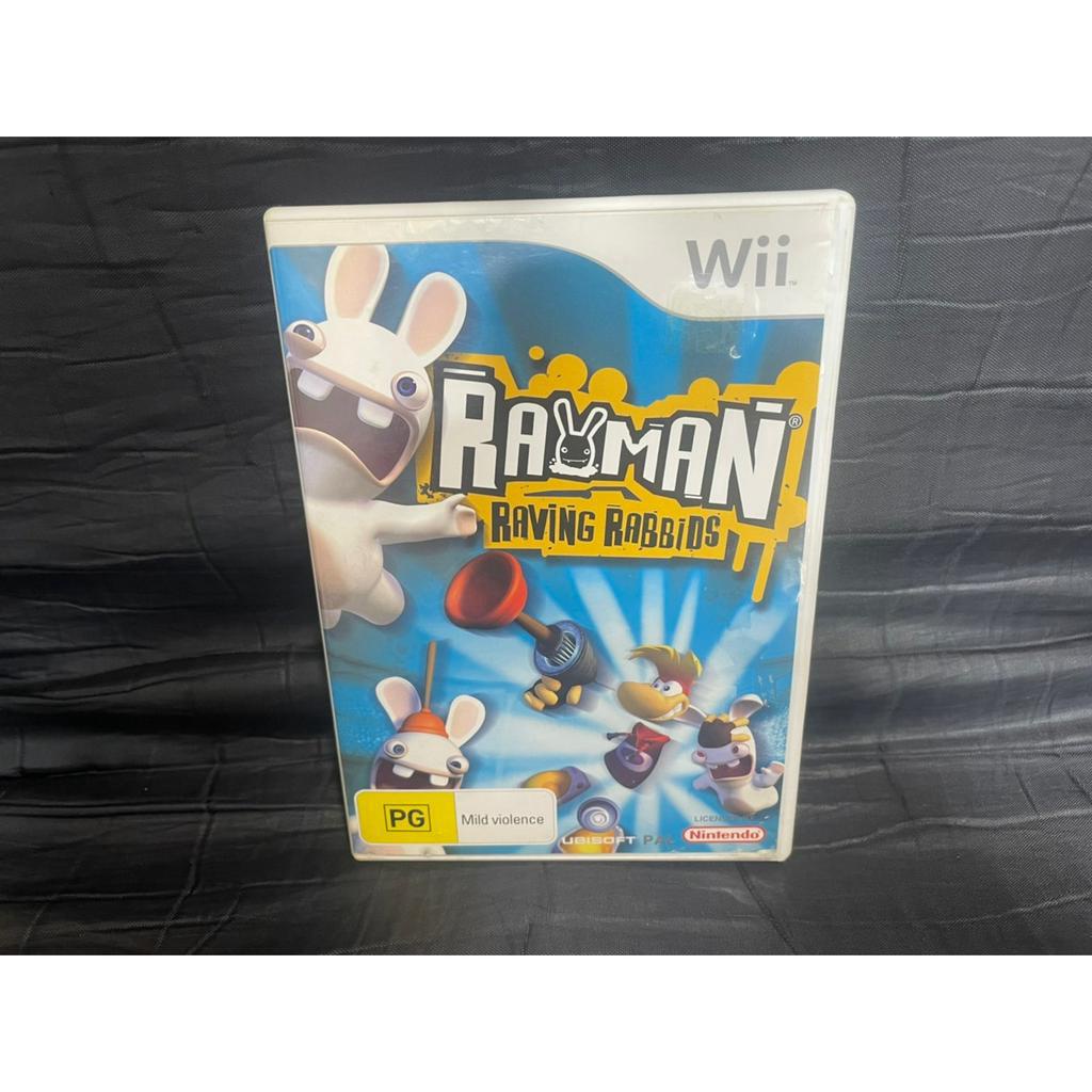 แผ่นเกมส์ Wii Game : Rayman Raving Rabbids : Wii PAL | Shopee Thailand
