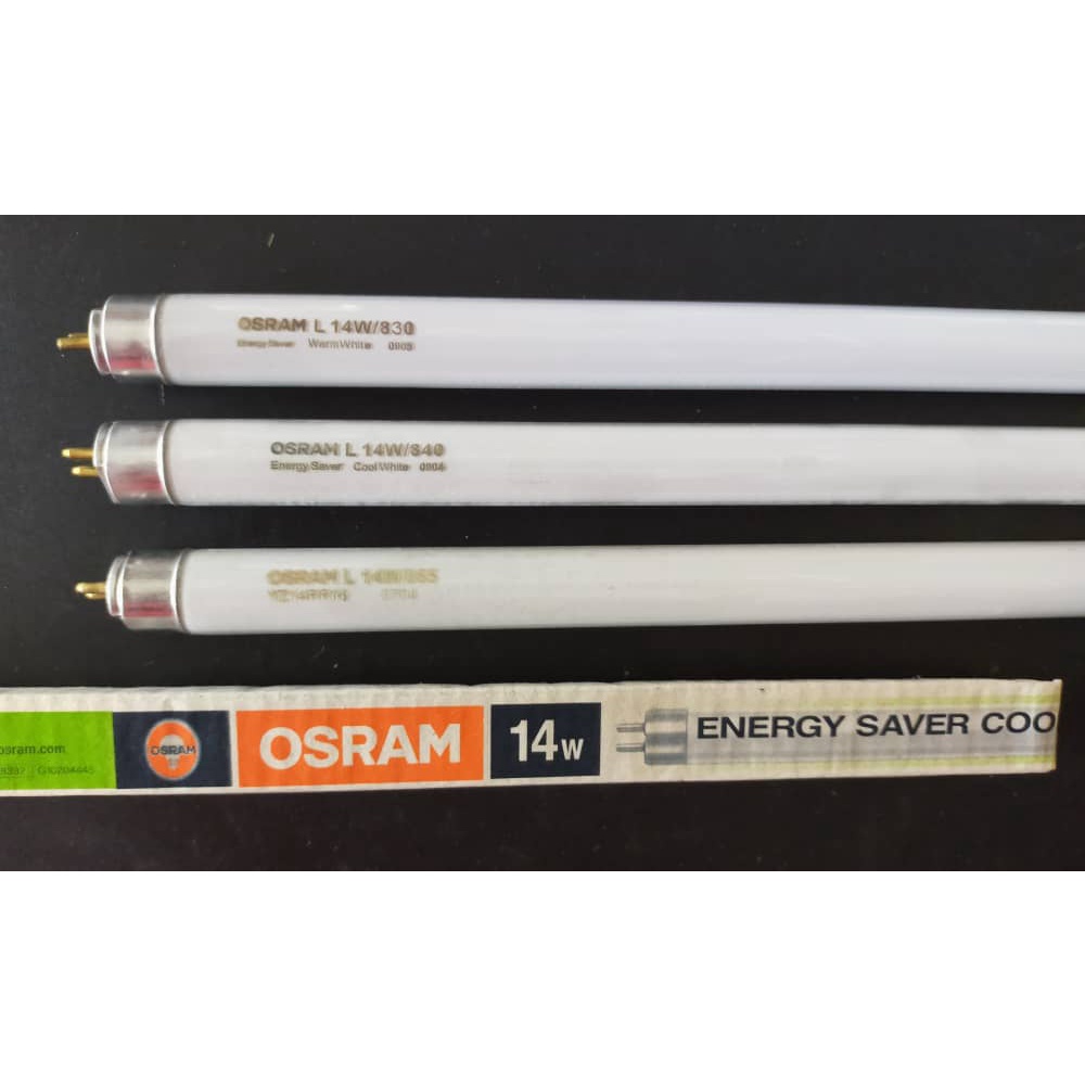 2 ชิ ้ น Osram HE T5 14W/830/840/865 หลอดฟลูออเรสเซนต ์ 2 ฟุต | Shopee Thailand