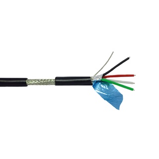 สายDMX Audio Signal Digital DMX Cable Shield 4 Cores , 24 AWG (ความยาว ...
