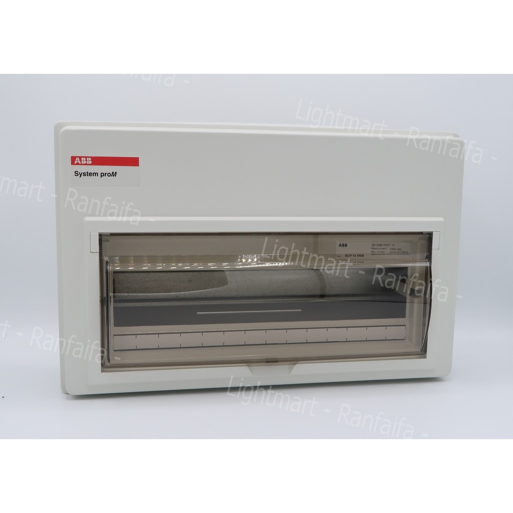 ตู้ Consumer Unit 2P ขนาด 7-14 ช่อง "ABB" | Shopee Thailand