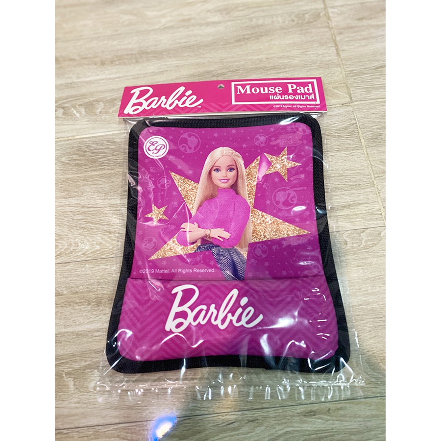 แผ่นรองเมาส์บาร์บี้ (Barbie-Mouse Pad) มีที่รองข้อมือ//พร้อมส่ง ...