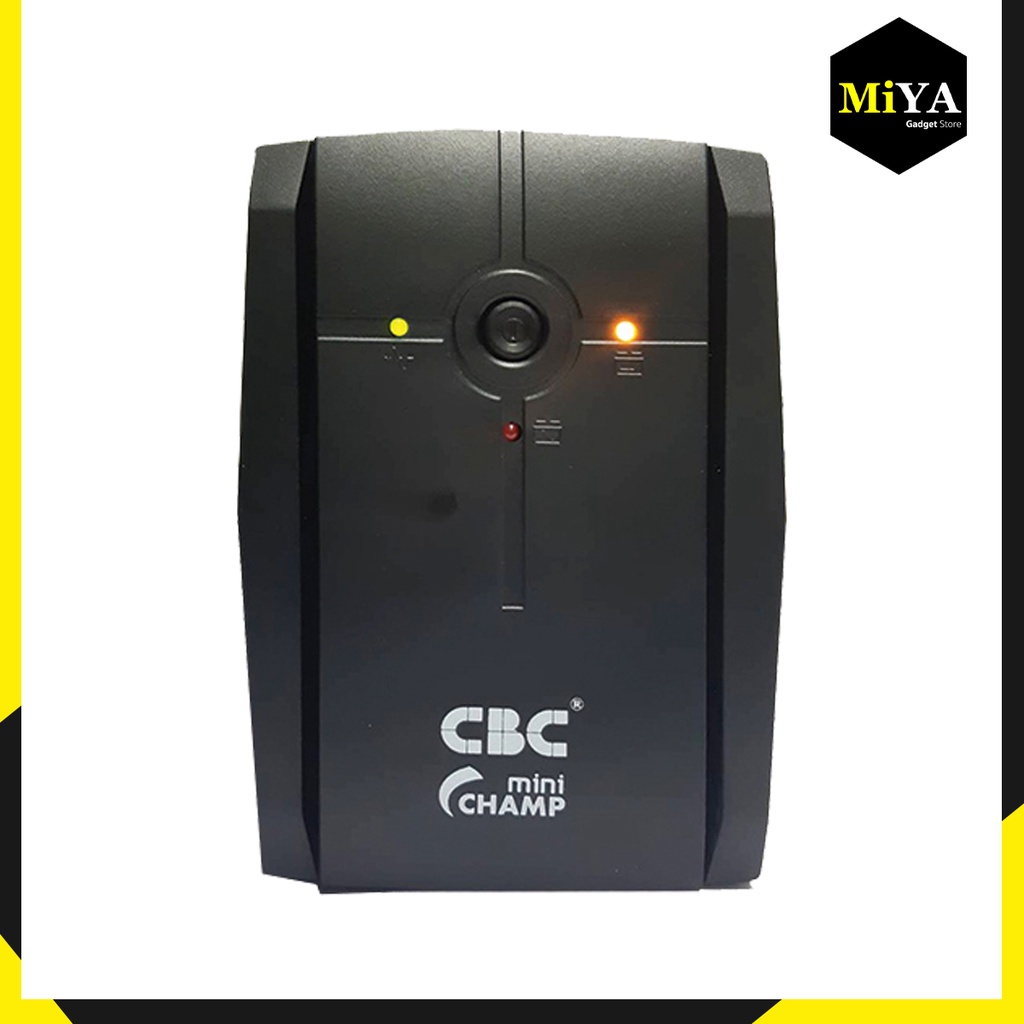 CBC เครื่องสำรองไฟ 900VA / 360 Watt รุ่น CHAMP mini - สีดำ สินค้ารับ ...