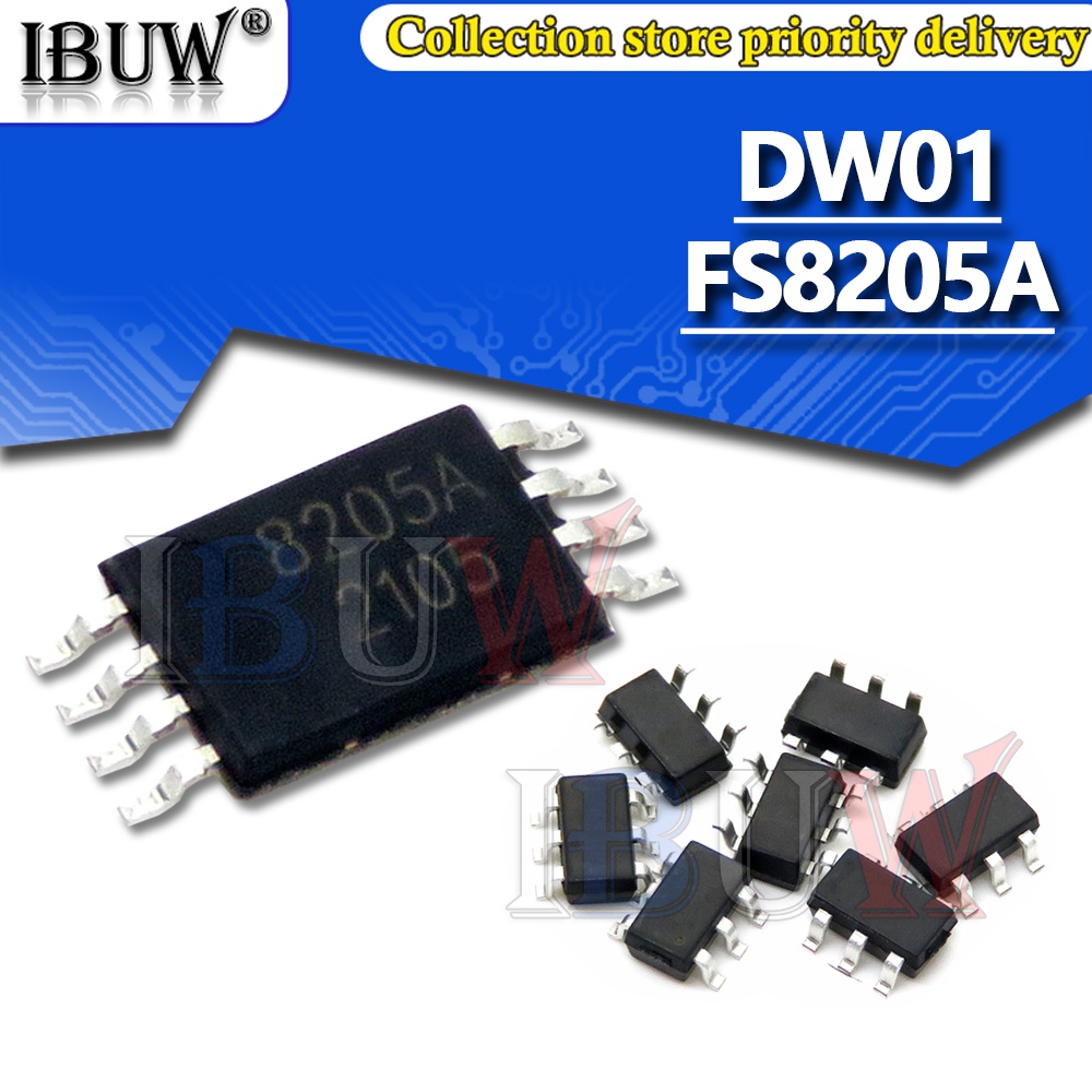 ชิปป้องกันแบตเตอรี่ FS8205A FS8205 SOP23-6 20 ชิ้น | Shopee Thailand