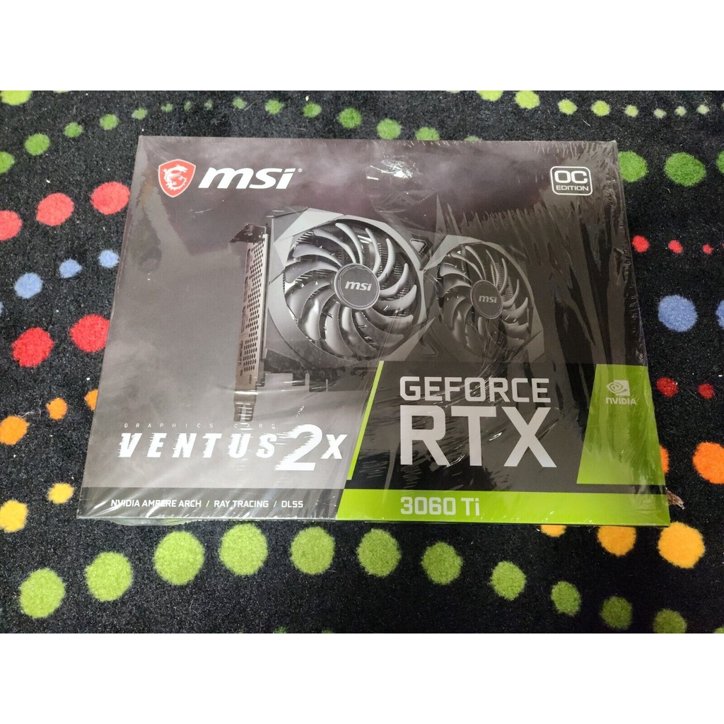 Brand New GeForce RTX 3060 Ti OC Gaming 8 GB GDDR6 Graphics Card ...
