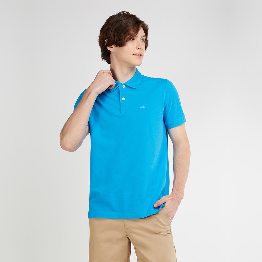 AIIZ (เอ ทู แซด) - เสื้อโปโลแขนสั้น ปักโลโก้AIIZ AIIZ Logo Polo Shirts | Shopee Thailand