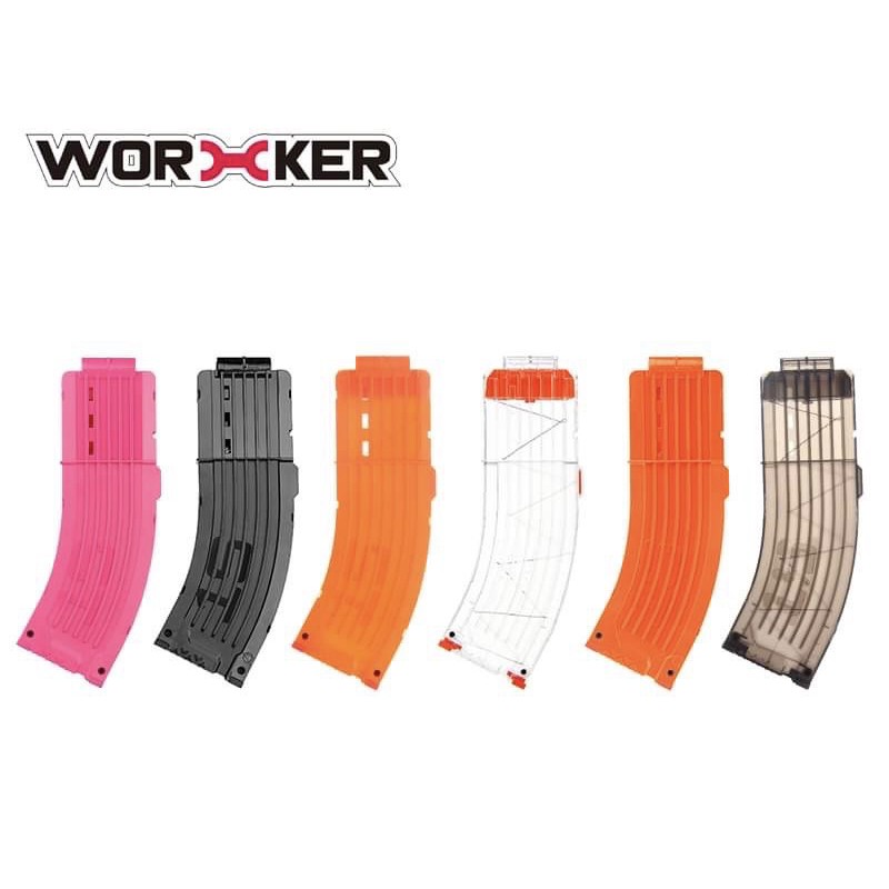 WORKER nerf magazine AK style [12+ darts] | Shopee Thailand
