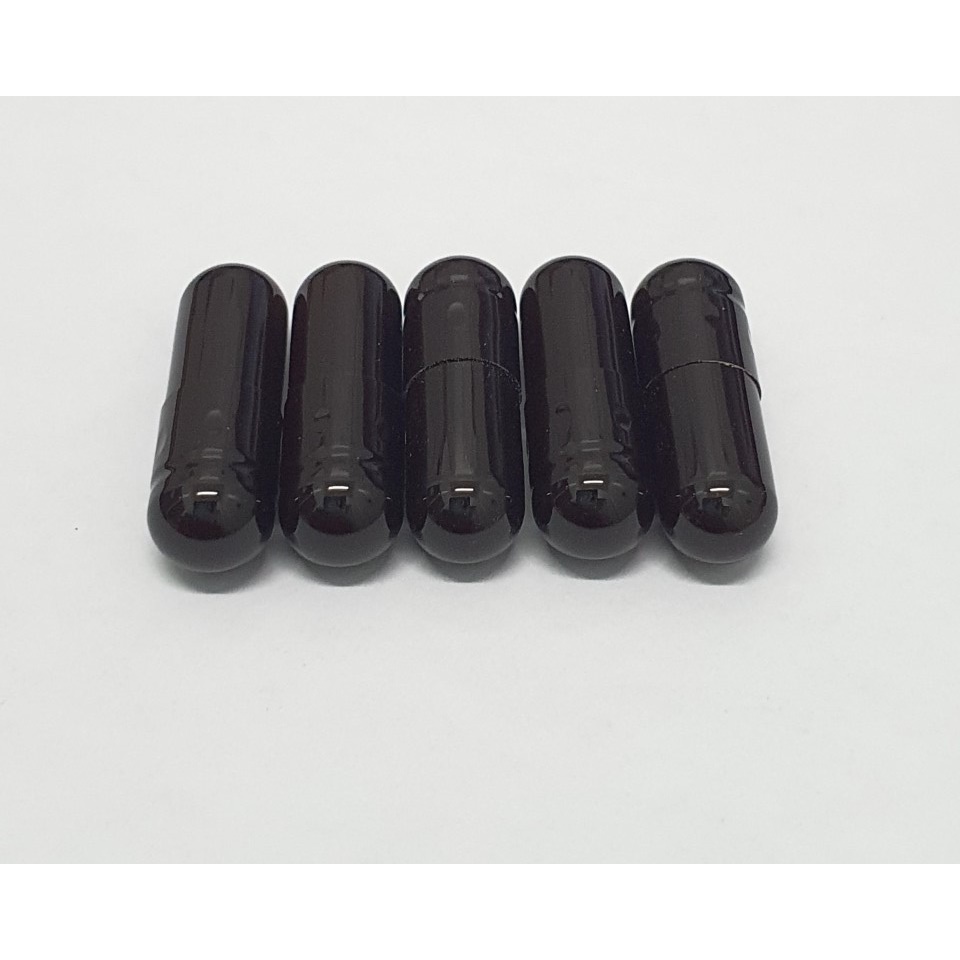 แคปซูลเปล่าสีดำ เบอร์ 1(250มก) ห่อละ1,000แคปซูล | Shopee Thailand