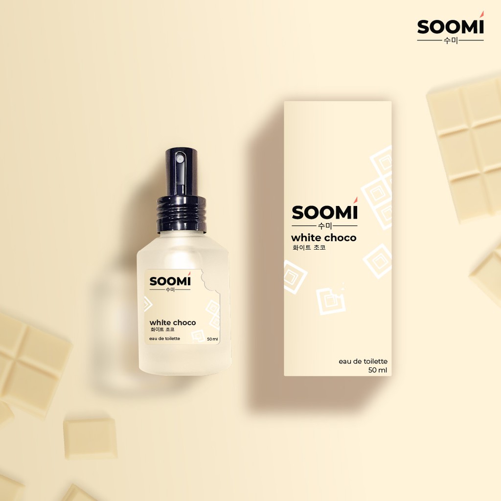 SOOMI (수미) - white choco 50 ml. ซูมี น้ำหอมกลิ่นไวท์ช็อกโก ขนาด 50 มล. ...
